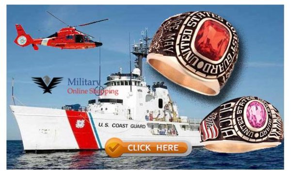 Coast Guard Rings - Custom Made Coast Guard Rings